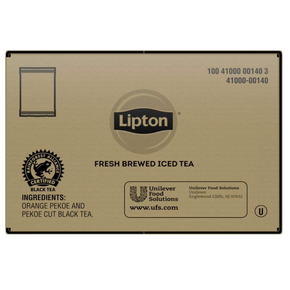 Lipton Fresh Brewed Iced Tea 3 gal. (24 Ct.) – Brewd Coffee Supplies